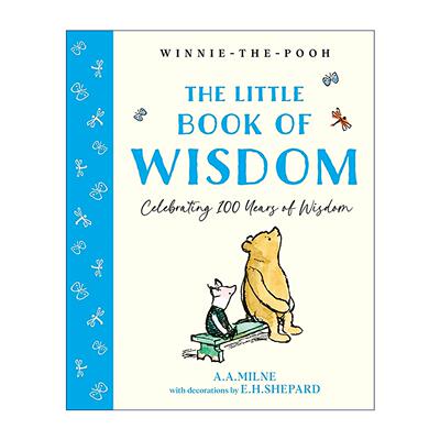 英文原版 Winnie-the-Pooh The Little Book of Wisdom 小熊维尼 智慧小书 精装插画礼品书 英文版 进口英语原版书籍