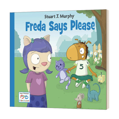 Freda Says Please (I See I Learn) 弗蕾达说“请” 儿童认知启蒙绘本