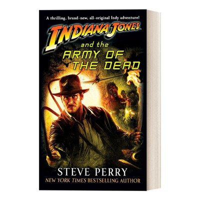 英文原版 Indiana Jones and the Army of the Dead 印第安纳琼斯系列5 死亡军团 夺宝奇兵 同名电影原著小说 Campbell Black