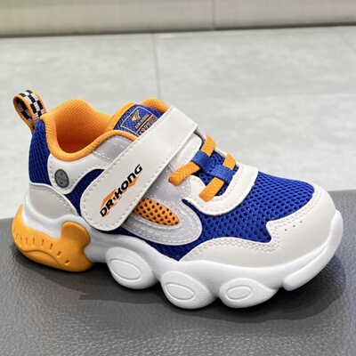 江博士专柜正品2025新春秋款男童二段防滑学步运动鞋1B14A1060CM