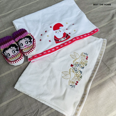 出口美洲品牌订单 儿童割绒绣花毛巾/面巾 OEKO-TEX标准 环保自然