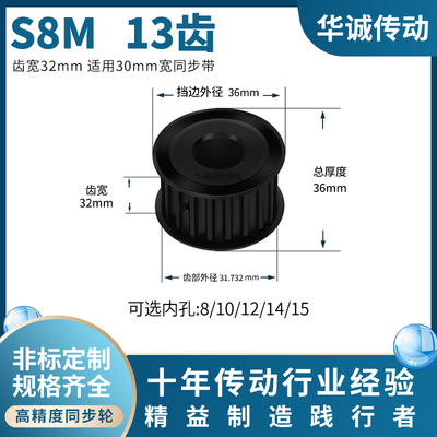 规格全同步带轮HUACHENG大量现货