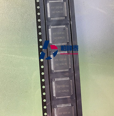 R5F100FAAFP#X0 丝印:R5F100FAA QFP-44 RENSANS单片机 可直拍