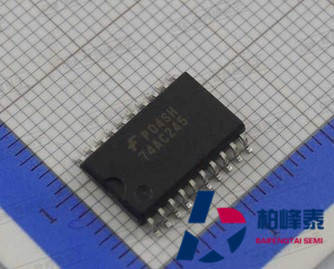 74AC245SCX 丝印：74AC245 SOP-20宽体 FSC正品 IC配单 可直拍