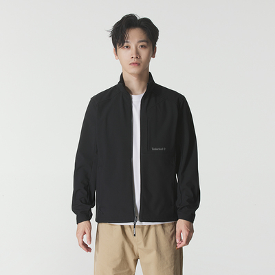 正品添柏岚纯色简约立领休闲夹克