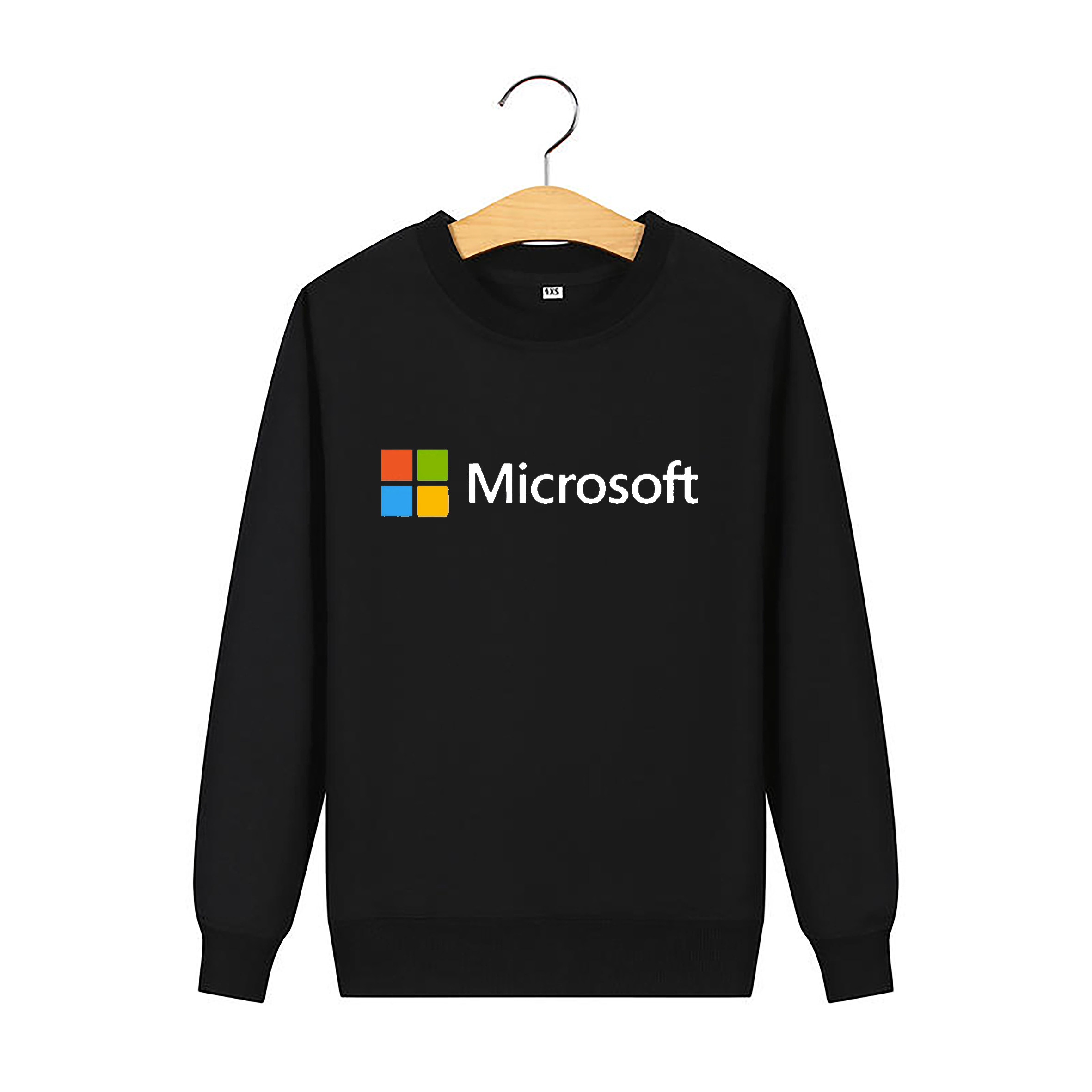 Microsoft微软程序员定制卫衣IT技术程序软件开发纯棉长袖印字秋_虎窝淘