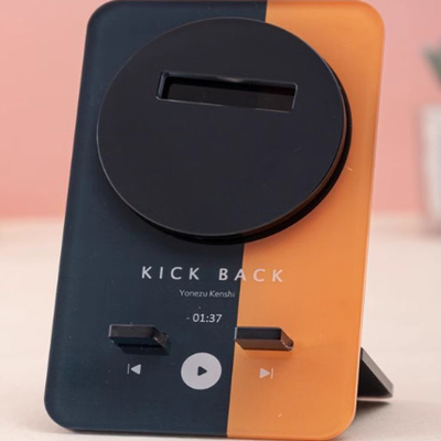 音乐播放器吧唧收纳托架立牌