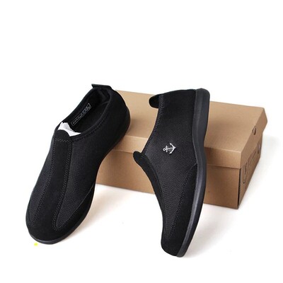 正品潜艇布鞋司机驾车鞋休闲鞋网面透气夏季新款防臭抗菌长航布鞋