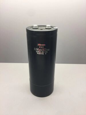 400v8200uf海立Hicon FX2  8200MFD400VDC直流变频器电容 75*195