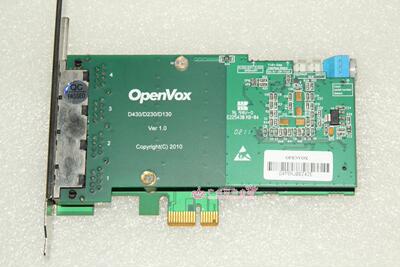 OpenVox DE430E数字语音卡asterisk中继网关elastix 4E1卡 DE430P