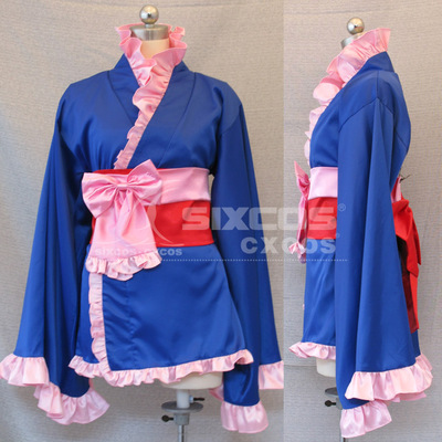 银魂Gintama 柳生九兵卫 COS服装定做 Kyubei Yagyu Cosplay