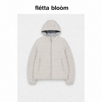 ●fletta bloom韩国潮coyseio排骨棉服星星图案夹棉连帽外套上衣