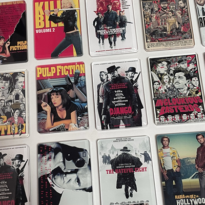 昆汀电影亚克力冰箱贴低俗小说被解救的姜戈杀死比尔八恶人落水狗