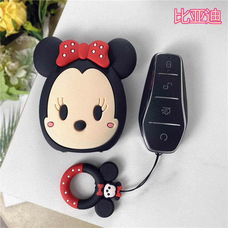 比亚迪钥匙套海豚宋plus秦dmi汉ev元pro唐海鸥驱逐舰05车壳扣e2_虎窝淘