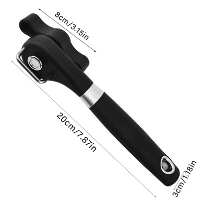 Plastic Hand-actuated Can Opener Safety Kitchen Tools Easy