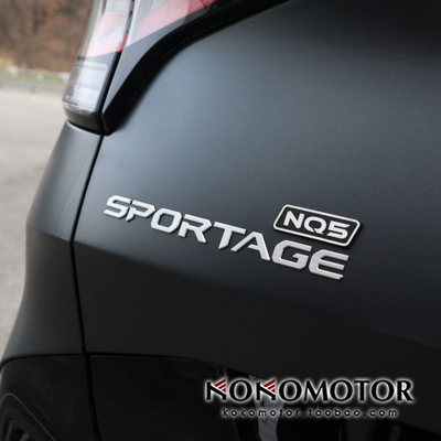 2022~ KIA SPORTAGE NQ5 专用英文字母标装饰贴 韩国进口