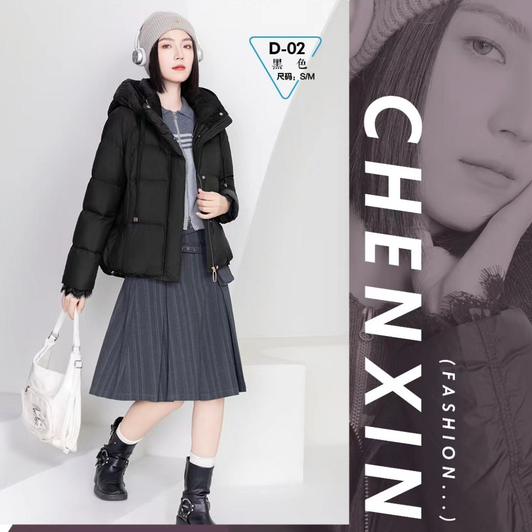 【翻新加工定制】情侣面包羽绒服男女短款可脱卸冲锋衣加厚半成品