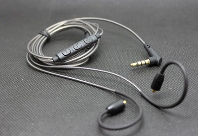 音乐疯耳机 多功能苹果安卓通用带麦耳机升级线 舒尔插口耳塞线
