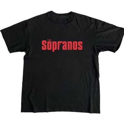 美剧The Sopranos黑道家族电影周边宽松短袖T恤潮牌男女宽松上衣