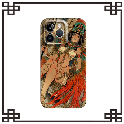 阴阳师复古女王适用iphone16promax菲林手机壳15苹果17华为p80mate60荣耀400vivos30s19s18软红米k70note14硬