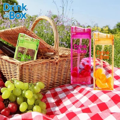 Drinkinthebox儿童水杯吸管杯