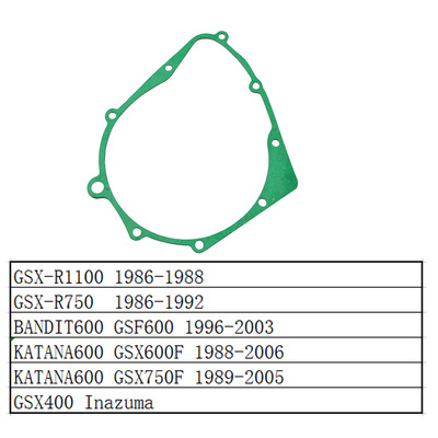 GSX400 Inazuma400  GSF600 GSX-R750发动机发电机触发器盖垫片