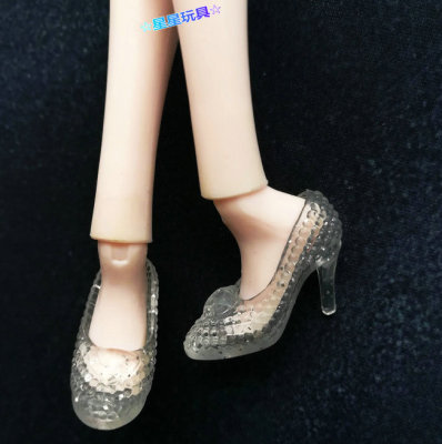 正散货6分娃鞋珍藏版ST超模FR NUFACE心怡可穿超逼真闪亮水晶鞋