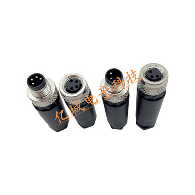 现货菲尼克斯连接器 SACC-M 8MS-4CON-M-SW 1501265 直头公头 M8