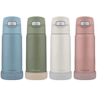 日本孔雀高颜值316不锈钢带吸管