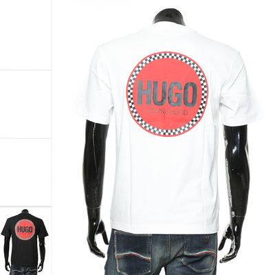 HugoBoss红标男士休闲短袖T恤