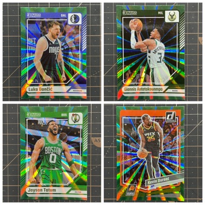 正版NBA球星卡帕尼尼topps折射专区球星MVP东契奇库里詹姆斯包邮