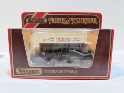 Matchbox Y-23 1922 AEC Omnibus, MODELS OF YESTERYEAR 包邮