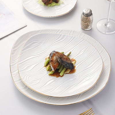 浅盘大碟子西餐盘牛排餐盘