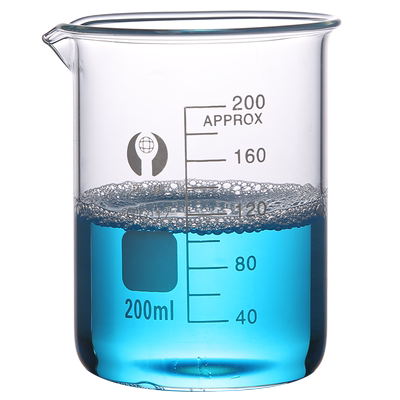 玻璃烧杯带刻度 高硼硅耐高温加厚10 25 50 100 200 250 300 400 500 600 800 1000 2000 3000 5000 10000ml