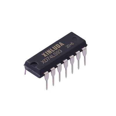 HD74LS93P DIP-14 计数器 IC XINLUDA XD74LS93 兼容 HD74LS93P