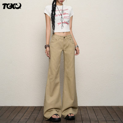 TGXQ美式牛仔裤女2025新