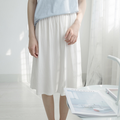 莫代尔防走光安全中长款内衬裙