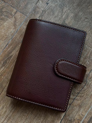 长春初心手工皮具mbox牛皮a7活页手帐本