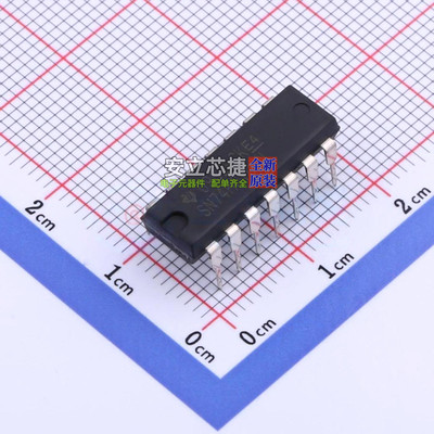 逻辑门 SN74HCT02N DIP-14 TI/德州 电子元器件配单全新原装