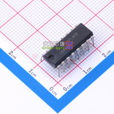 锁存器 CD4099BE PDIP-16 TI/德州 电子元器件配单全新原装