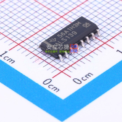 信号开关/编解码器/多路复用器 SN74ALS139DR SOIC-16 TI/德州