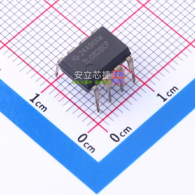 FET输入运放 TL082BCP PDIP-8 TI/德州 电子元器件配单全新原装