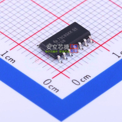 逻辑门 SN74AC08DR SOIC-14 TI/德州 电子元器件配单全新原装