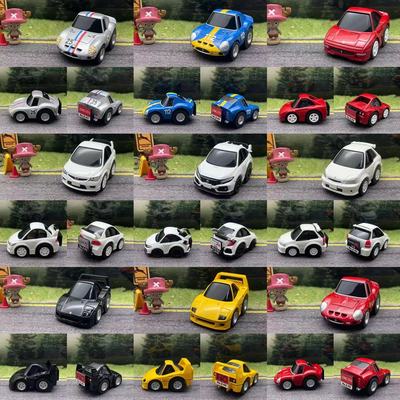 CHORO Q TAKARA TOMY 法拉利F40 兰博基尼 本田FK8 FD2回力Q车50