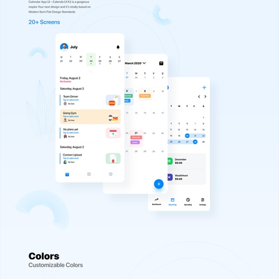 20页APP日历提醒事项记事手账xd/sketch/figma/PSD源文件