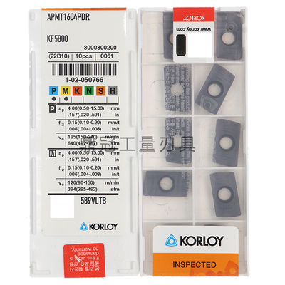 正品韩国克洛伊铣刀片APMT1604