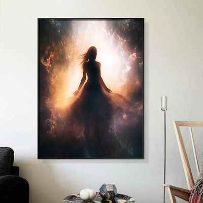 客厅装饰画床头小清新卡