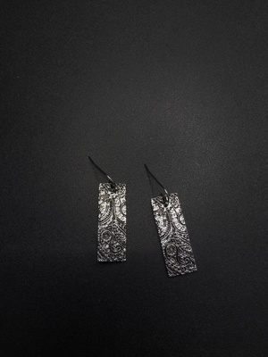 Vintage古着设计感古早风独特小众耳饰复古耳饰P72156