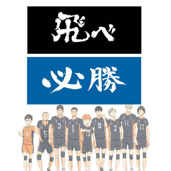 绮丽屋日本动漫周边国内散货排球少年必胜飞吧应援毯毛巾满百包邮