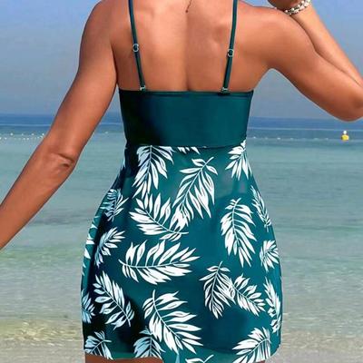 paired split with swimsuit summer beach swimsuit shower